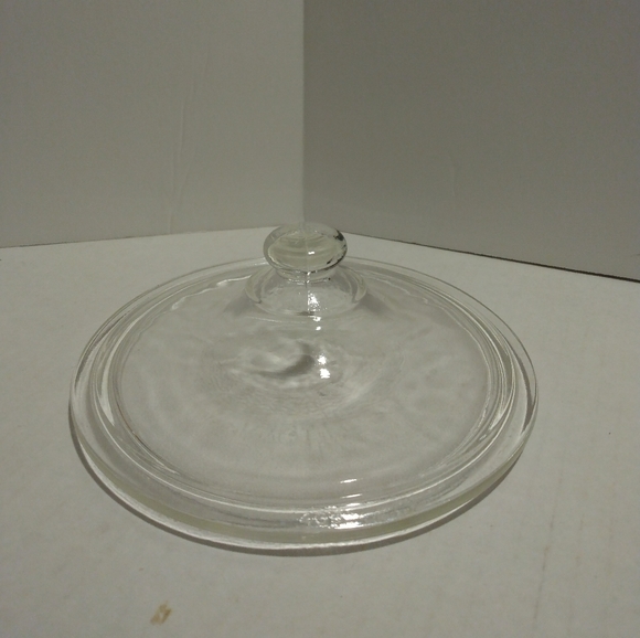 Dining | Vtg Round Glass Lid 45 Replacement Piece | Poshmark